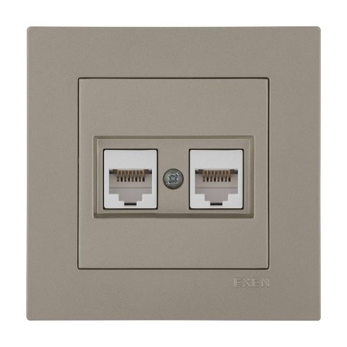 EXEN KARELL 200-121203-254 TITANIUM TV ANTENSKA 2XCAT6