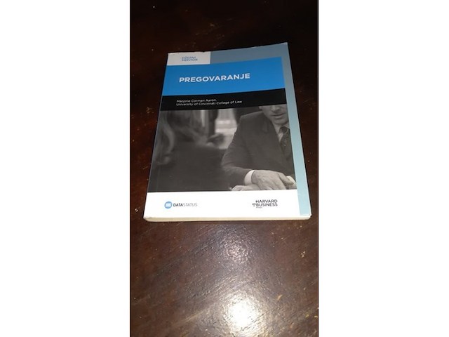 PREGOVARANJE - Marjorie Corman Aaron