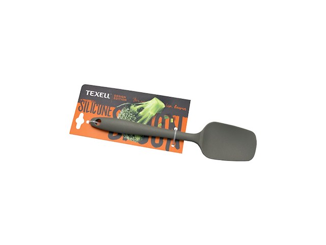 Texell silikonska kašika mala siva TS-KM125S 21cm