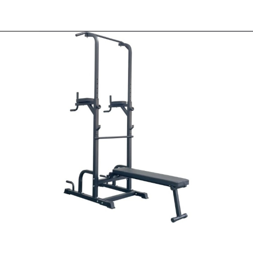 B-roba LiveFit Power Tower, sprava za zgibove i propadanja sa klupom- Premium SZP2
