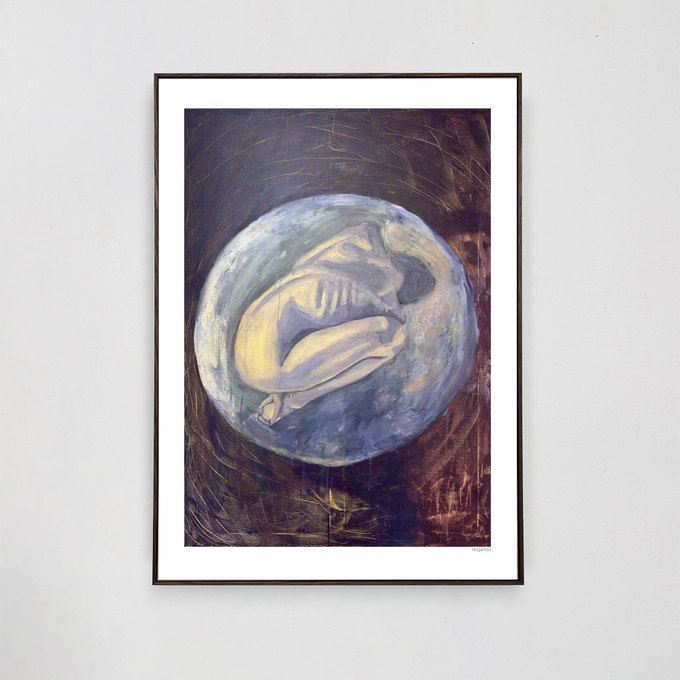 UMETNIČKI POSTER - Nastanak bisera 50x70cm