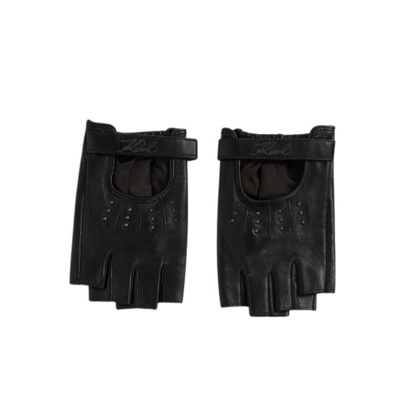 Ženske rukavice Karl Lagerfeld K/signature studs fl gloves