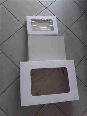 Kartonske kutije za kolače torte pečenje krofnice