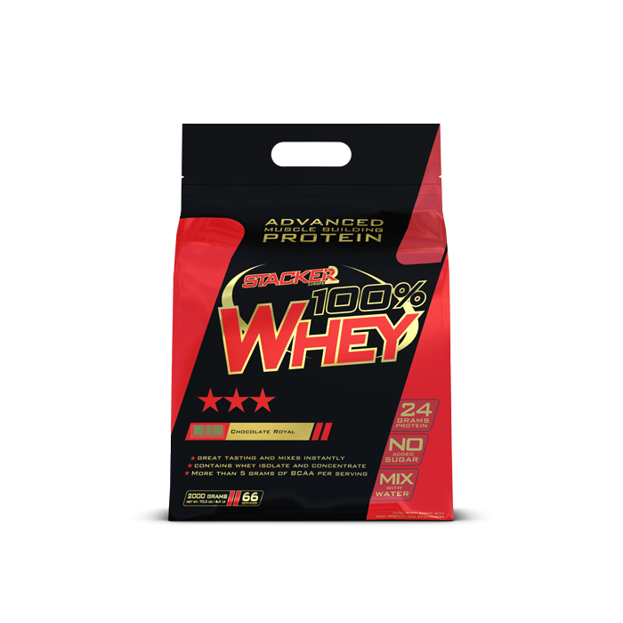 100% Whey - Stacker2