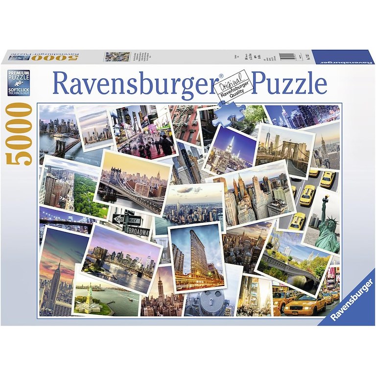 Ravensburger puzzle (slagalice)- Njujork, grad koji ne spava