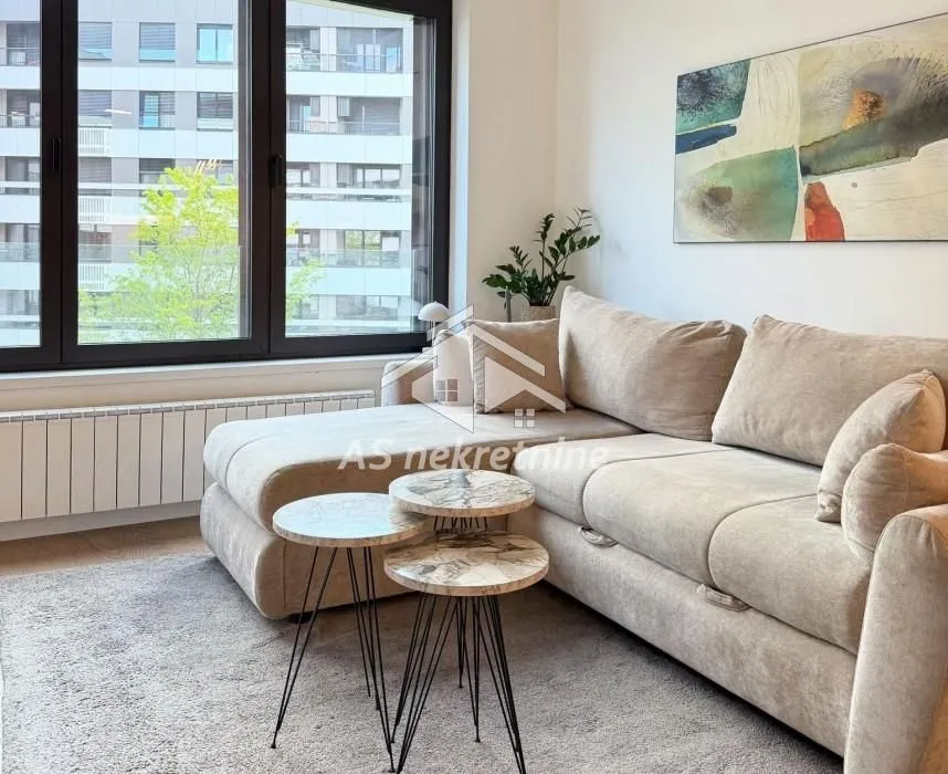 Izdavanje, dvosoban stan, 45m², Novi Beograd Blok 64, Novi Beograd Sve Podlokacije