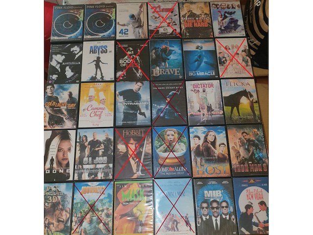 DVD Filmovi (Strani) oko 80 naslova