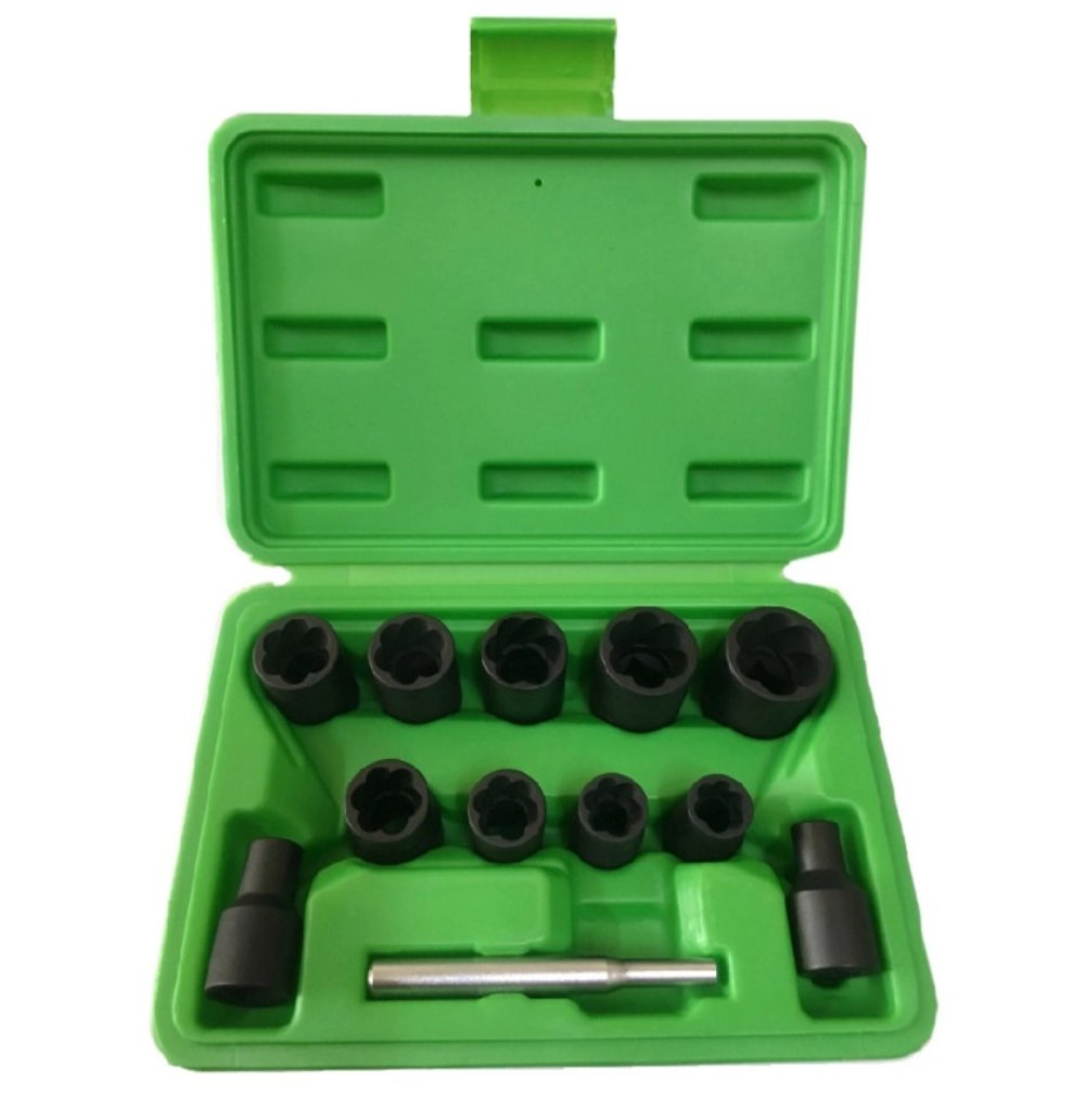 "Set za skidanje zalomljenih vijaka 6-19 mm prihvat 3/8""JBM"
