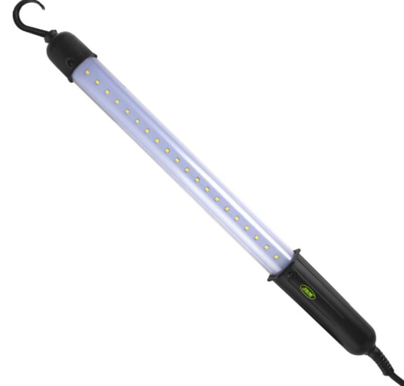 Lampa led radionička na struju sa ugradjenim kablom 2,5m 220v 400 lumena 6w i kukom za kačenje JBM