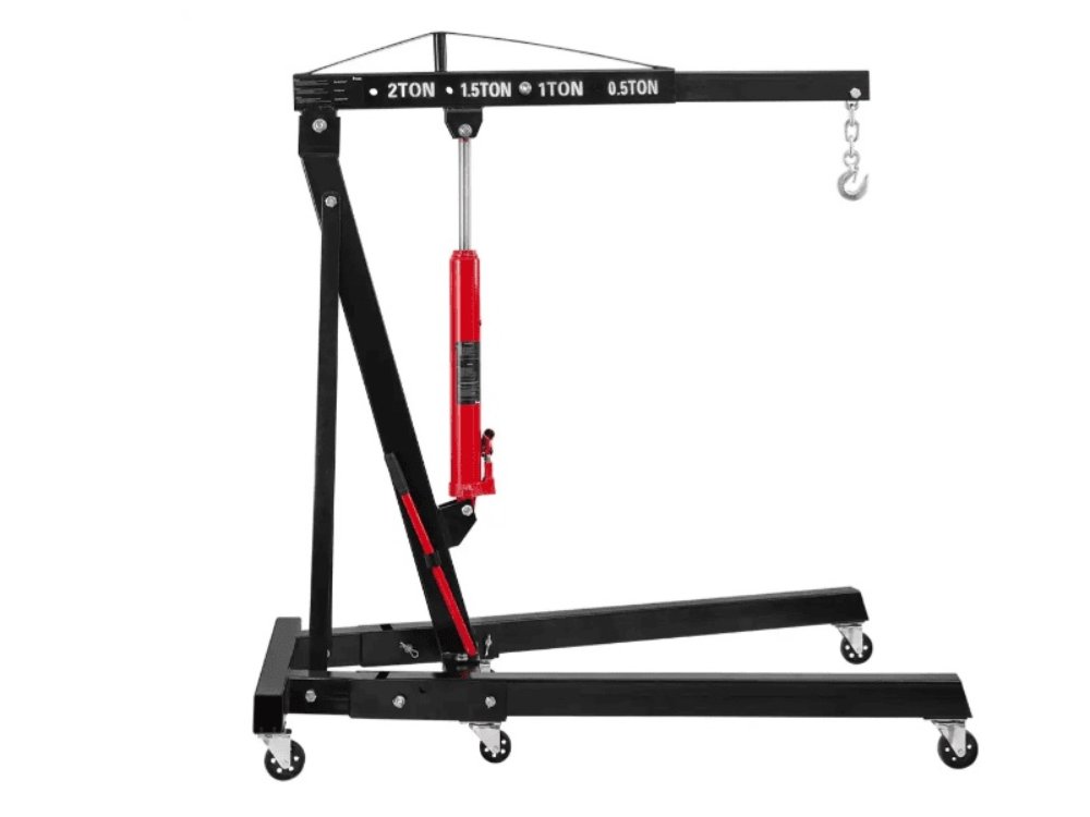 Dizalica kranska rasklopiva 2T, max raspon ruku 227 cm H-120 REDATS