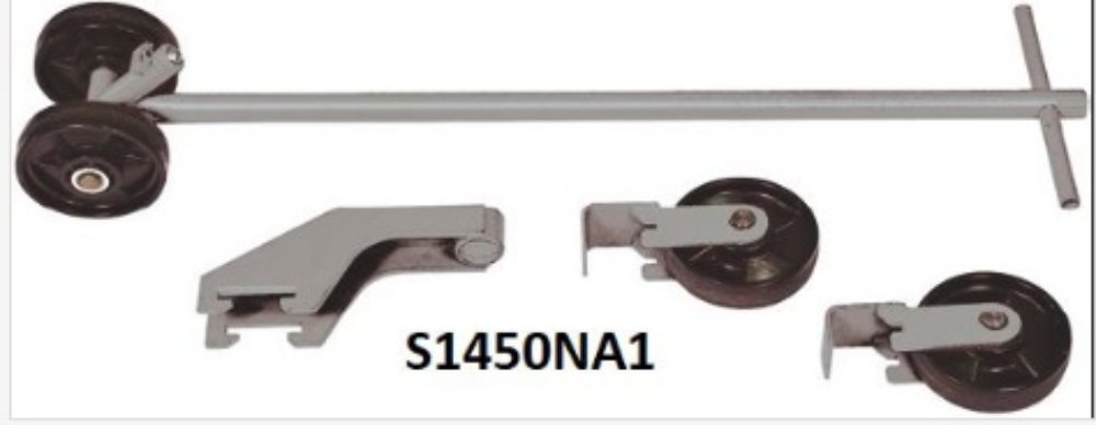 Set točkića i ručice za prenos makazaste dizalice SB1450 SPACE