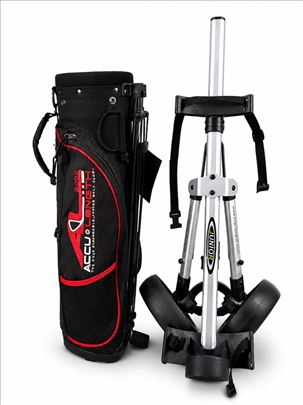 Golf set-torba+kolica–Accu Length+Junior trolley