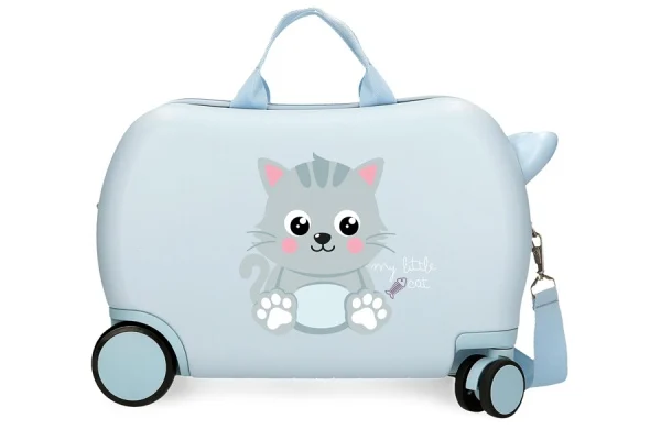 Dečiji kofer na točkićima Happy Pets sky blue Roll Road 49.910.44