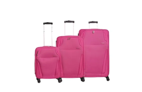 Set kofera 3/1 Vigo pink Enova 522.140.30