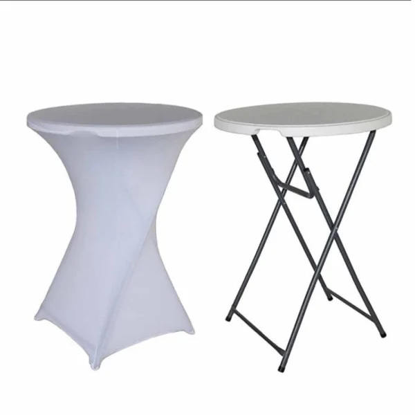Navlaka za barski sto, bela 32-337000