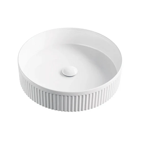 Umivaonik 41,5x41,5x12 beli Lux Art CL332 301291