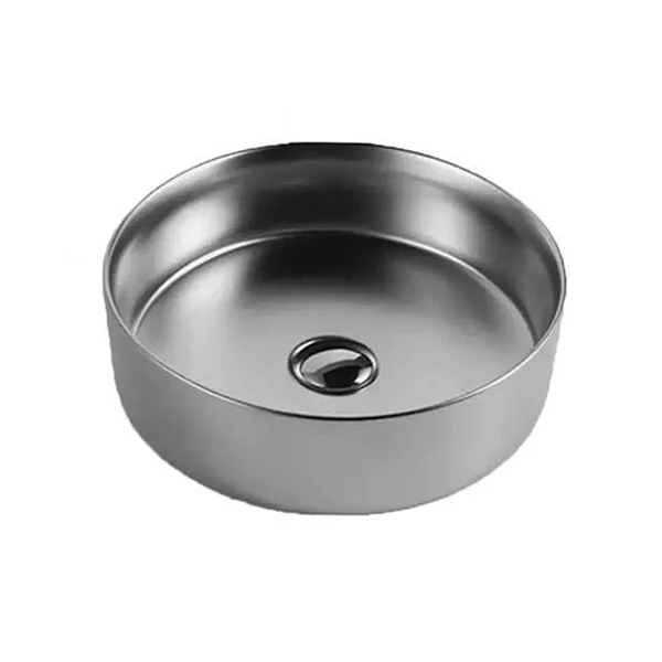 Umivaonik Lux Art CL301 41x41x12,5cm silver matt 301037