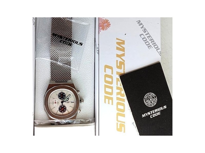 MYSTERIOUS CODE kvarcni CHRONO SAT VR67 SEIKO mehanizam