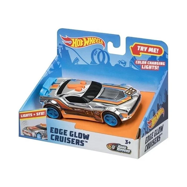 Auto na vuču 12,5x5,5cm sa svetlom i zvukom Edge Glow Cruisers Fast Fish Hot Wheels 906025