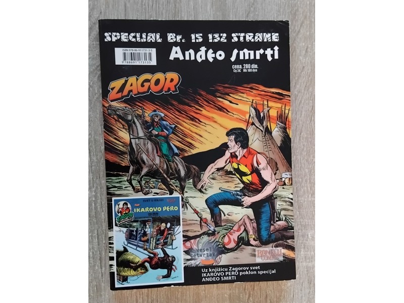 Zagor specijal VČ br 15 Anđeo smrti