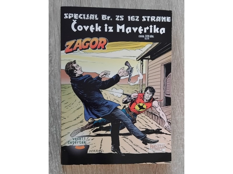 Zagor specijal VČ br 25 Čovek iz Maverika