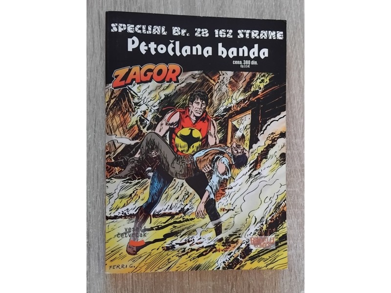 Zagor specijal VČ br 28 Petočlana banda
