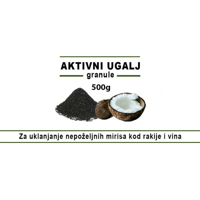 Aktivni ugalj u granulama za uklanjanje nepoželjnih mirisa 500g