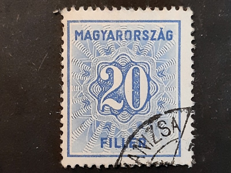 Madjarska 1934. god. -doplatna marka 20F