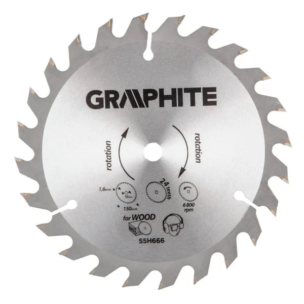 List kružne testere Graphite 55H666
