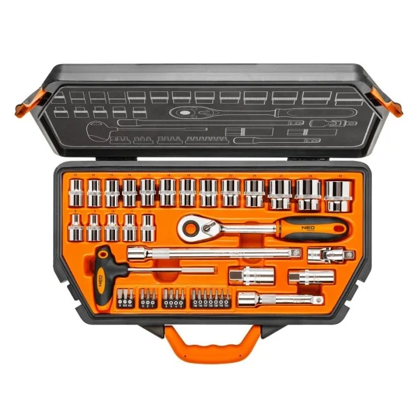 Set nasadnih ključeva 1/2" 42 kom Neo Tools 08-621