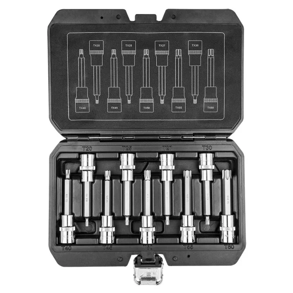 Set šestougaonih nasadnih ključeva 1/2" 9 kom Neo Tools 08-708