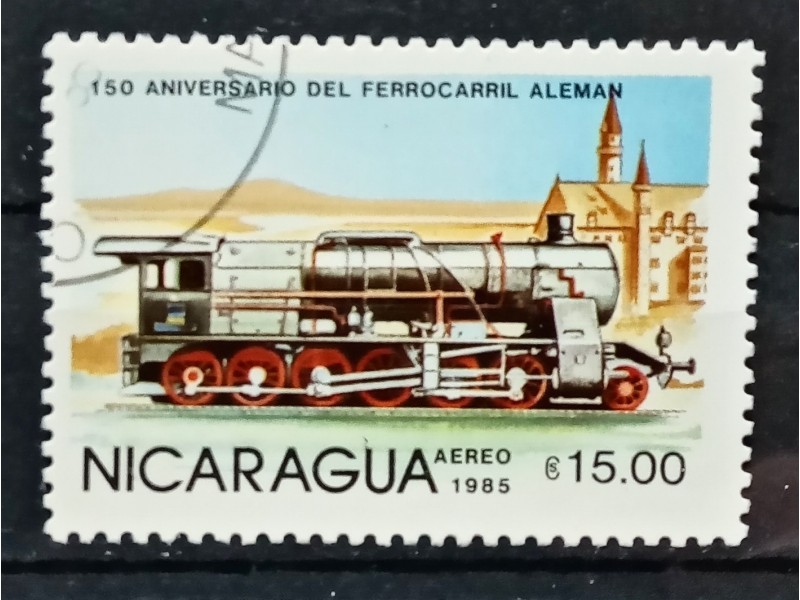 NIKARAGVA 1985 - 150g. NEMAČKIH LOKOMOTIVA