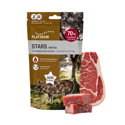 PLATINUM STARS IBERICO POSLASTICA ZA PSE 150G – PREMIUM ZALOGAJI OD IBERICO MESA