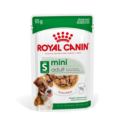 ROYAL CANIN MINI ADULT SOSIĆ ZA PSE MALIH RASA 85G – ENERGIJA I VITALNOST SVAKOG DANA