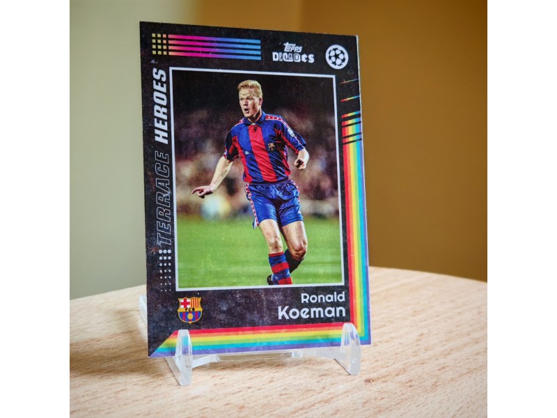 Ronald KOEMAN Terrace heroes - Topps Decades 1990s