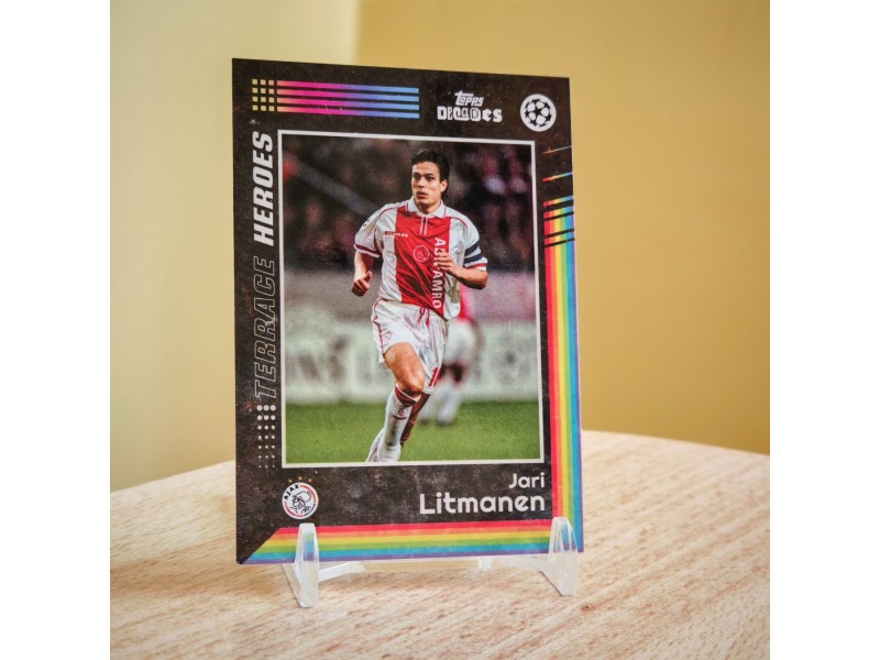 Jari LITMANEN Terrace heroes - Topps Decades 1990s