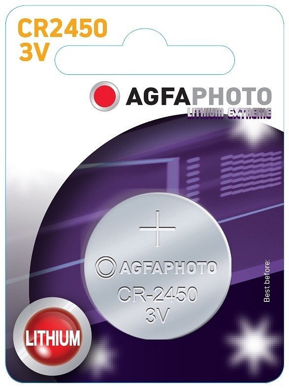 Dugmasta litijum baterija ljub. 3V CR2450 B1 AgfaPhoto