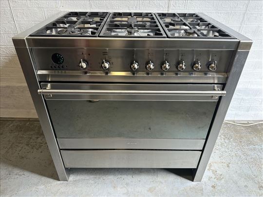 Plinski sporet profesionalni Smeg 6 gorionika