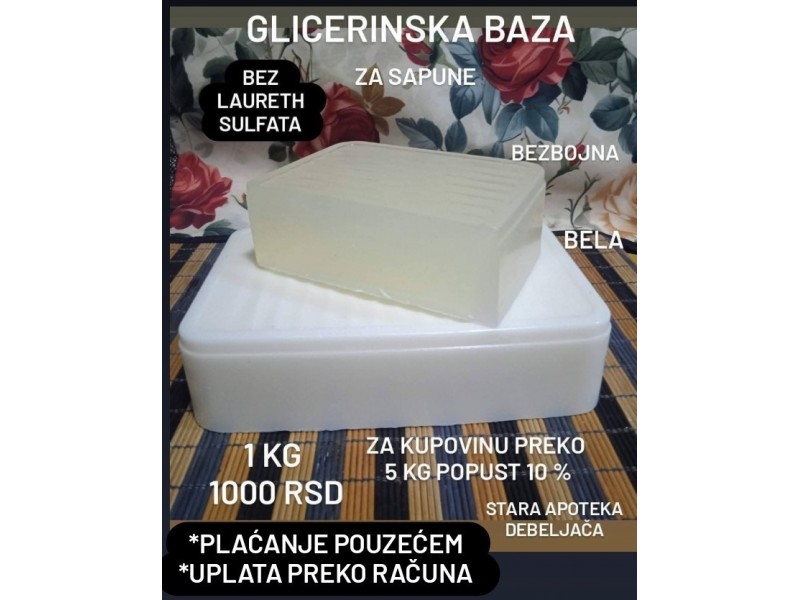 Glicerinska baza za sapune