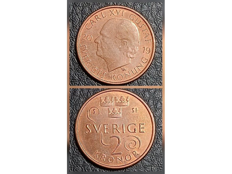2 Kronor 2019 – Švedska