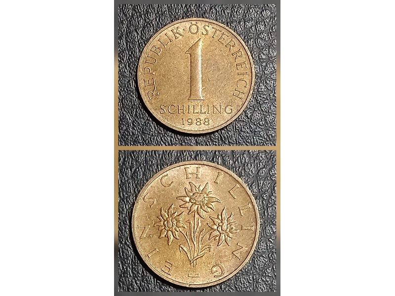 1 Schilling 1988 – Austrija