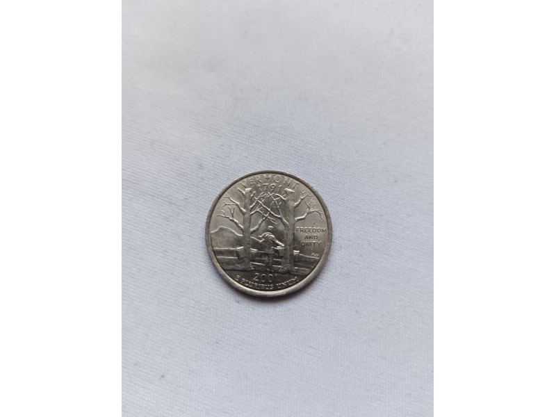 Сад 25 центи,2001 год.Д,Вермонт,јубиларна