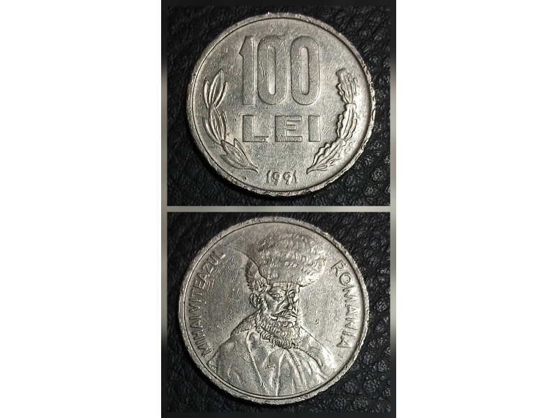 Rumunija – 100 Lei 1991