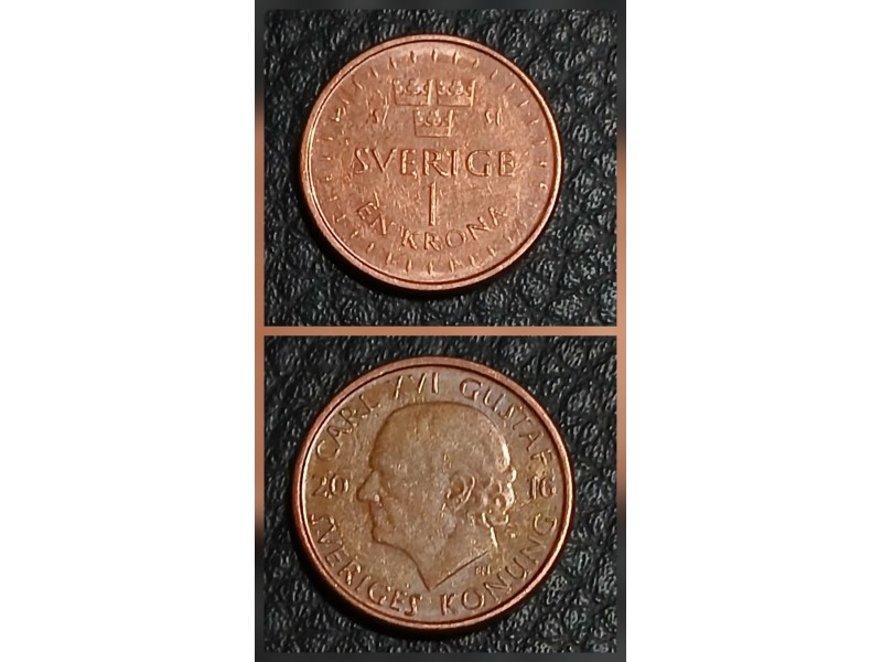 Švedska – 1 Krona 2016