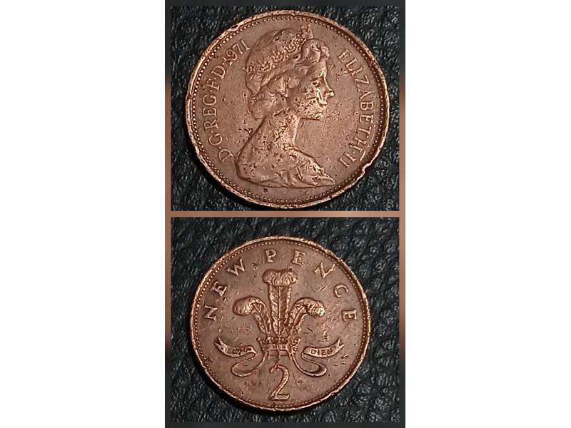 Velika Britanija – 2 Pence 1971