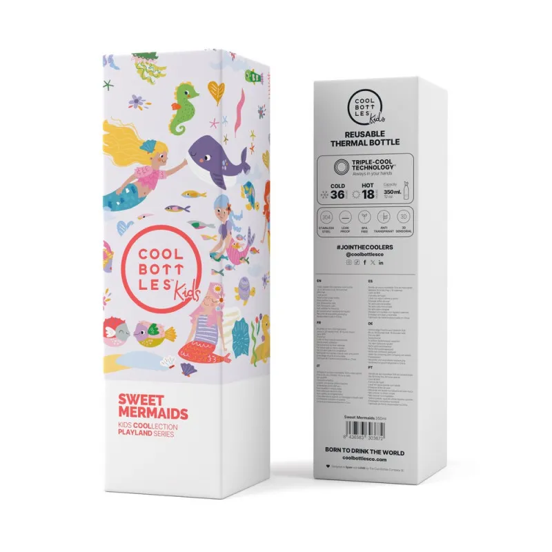 COOL BOTTLES TERMOS SLATKE SIRENE 350 ML