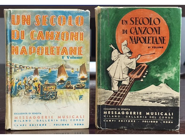 UN SECOLO DI CANZONI NAPOLETANE 1-2, Ettore De Mura