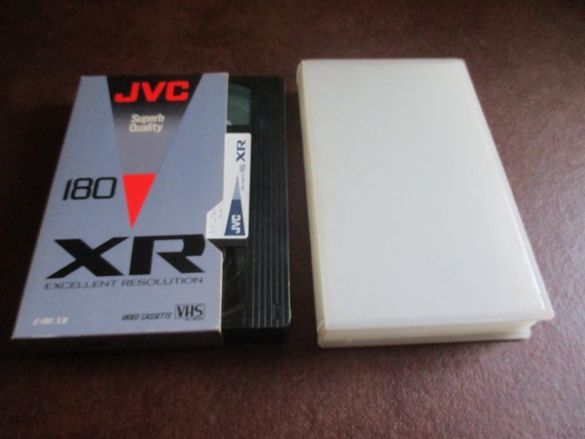 VIDEO kaseta JVC XR E-180 + PVC omot