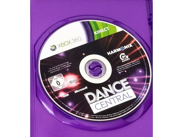 Dance  Central   XBOX 360 samo disk