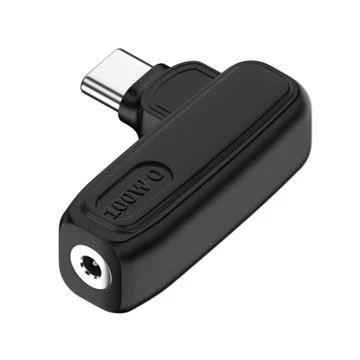100W O 2.5X0.7MM FEMALE TO TYPE-C MALE POWER CONVERTER HIGH POWER CHARGING ADAPTER